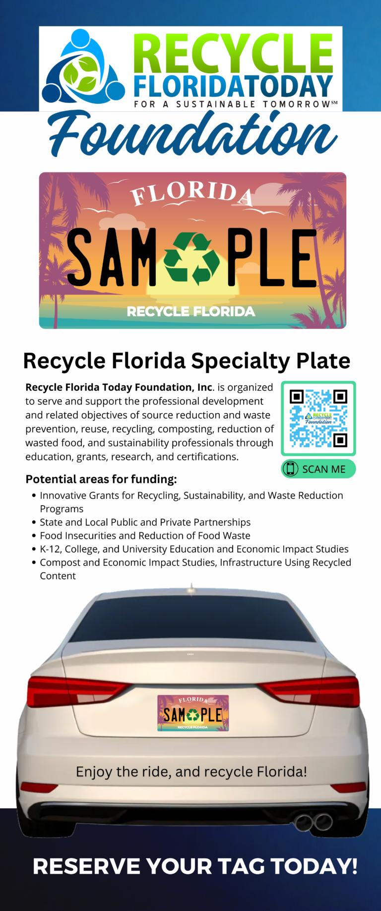 Specialty Plate Voucher – Get Your Voucher! – Recycle Florida Today, Inc.